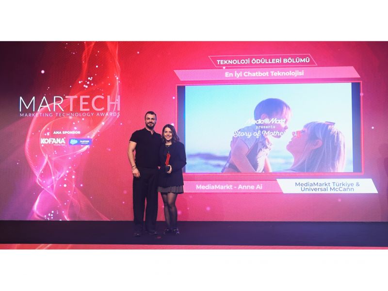 'Anne AI’ projesine Martech Awards